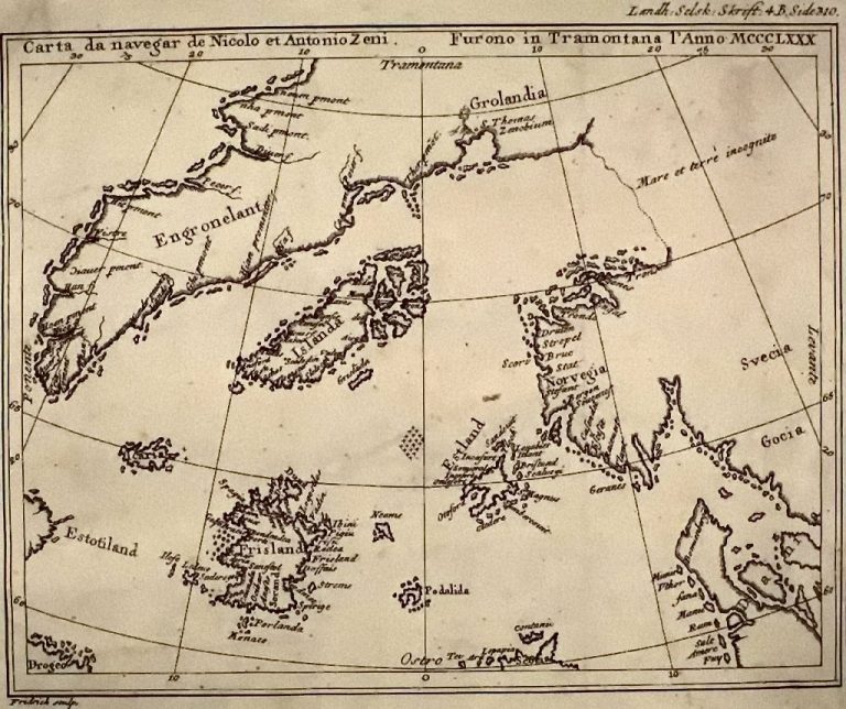 THE ZENO MAP AND TRAVELS OF THE 14th CENTURY VENETIAN ZENO BROTHERS ...